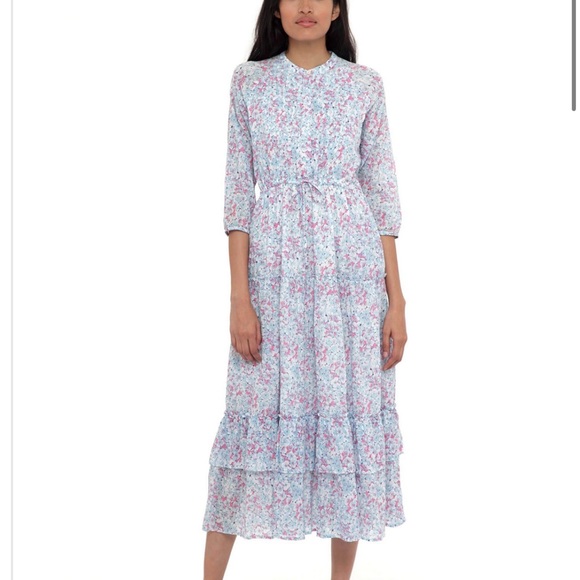 Banjanan | Dresses | Banjanan Bazaar Dress Clover Field Blue | Poshmark